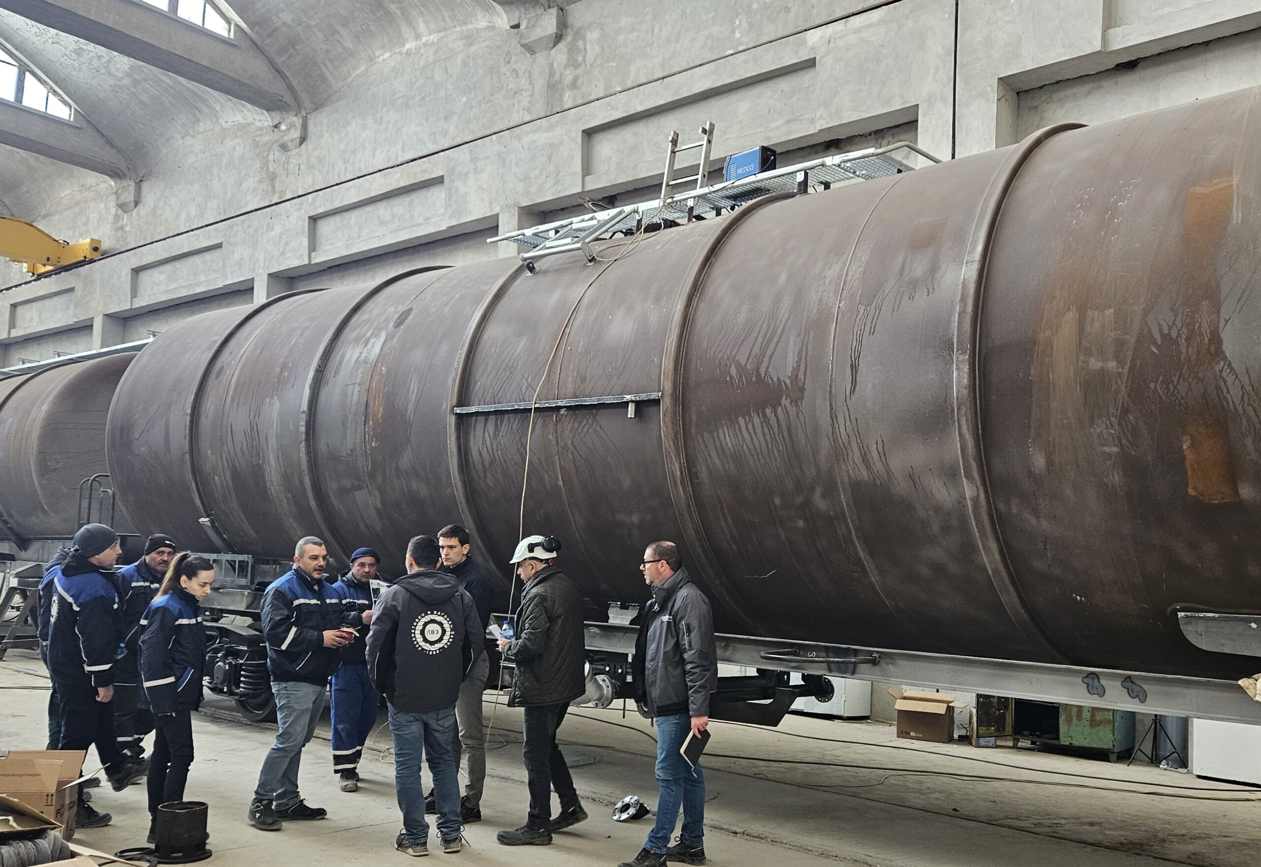 Perolo on-site with its client in Bulgaria - Perolo